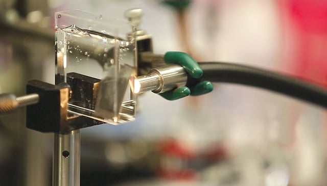 Turning CO2 & Sunshine into Fuel: The Bionic Leaf